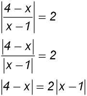 Absolute value - strategies for solving