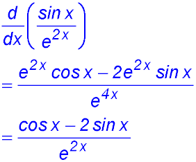 Multi-function calculus TYS 1 Solns