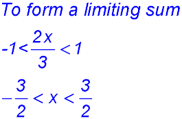 GS - Limiting Sum - TYS 1 - Solns