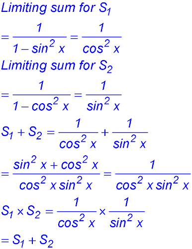 GS - Limiting Sum - TYS 1 - Solns