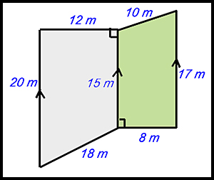 Trapezium - basic areas TYS 1