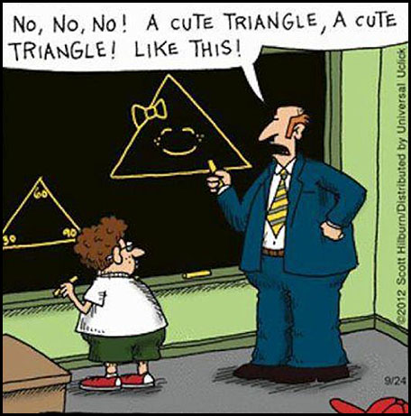 Geometry humour