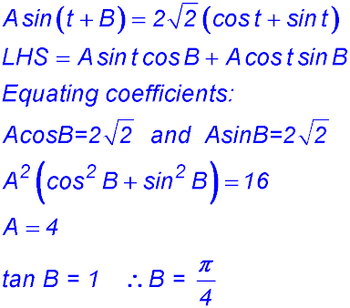 Trig - equations - auxilliary angles - TYS 1