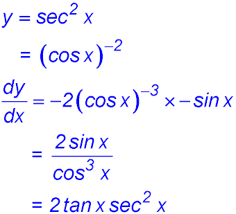 Trig Fns - Different TYS 1 Solns