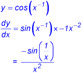 Trig Fns - Different TYS 1 Solns