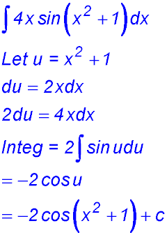 Trig - integ - Rev Chain Rule TYS 1 Solns