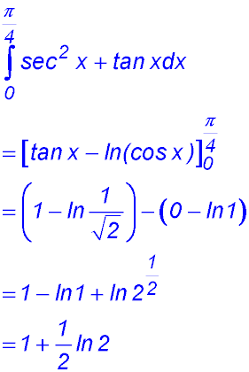 Trig - Integration basic TYS 1