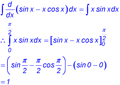 Trig - integ - Diff hence find TYS 1 Solns