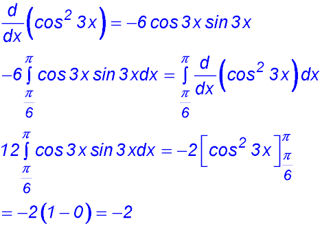 Trig - integ - Diff hence find TYS 1 Solns